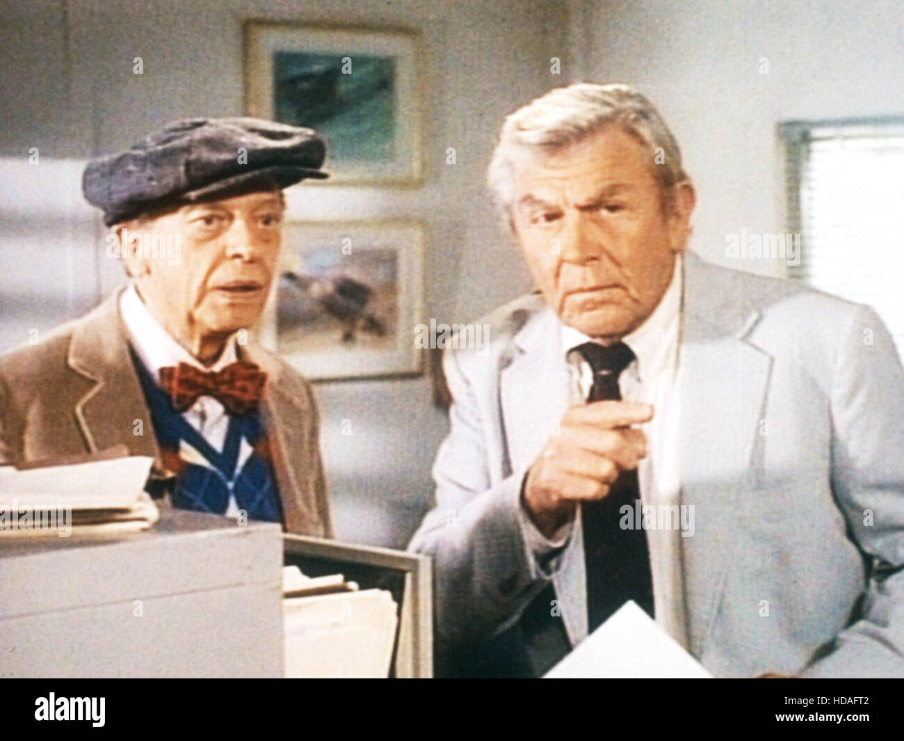 MATLOCK, (from left): Don Knotts, Andy Griffith, 1986-95. © Viacom ...