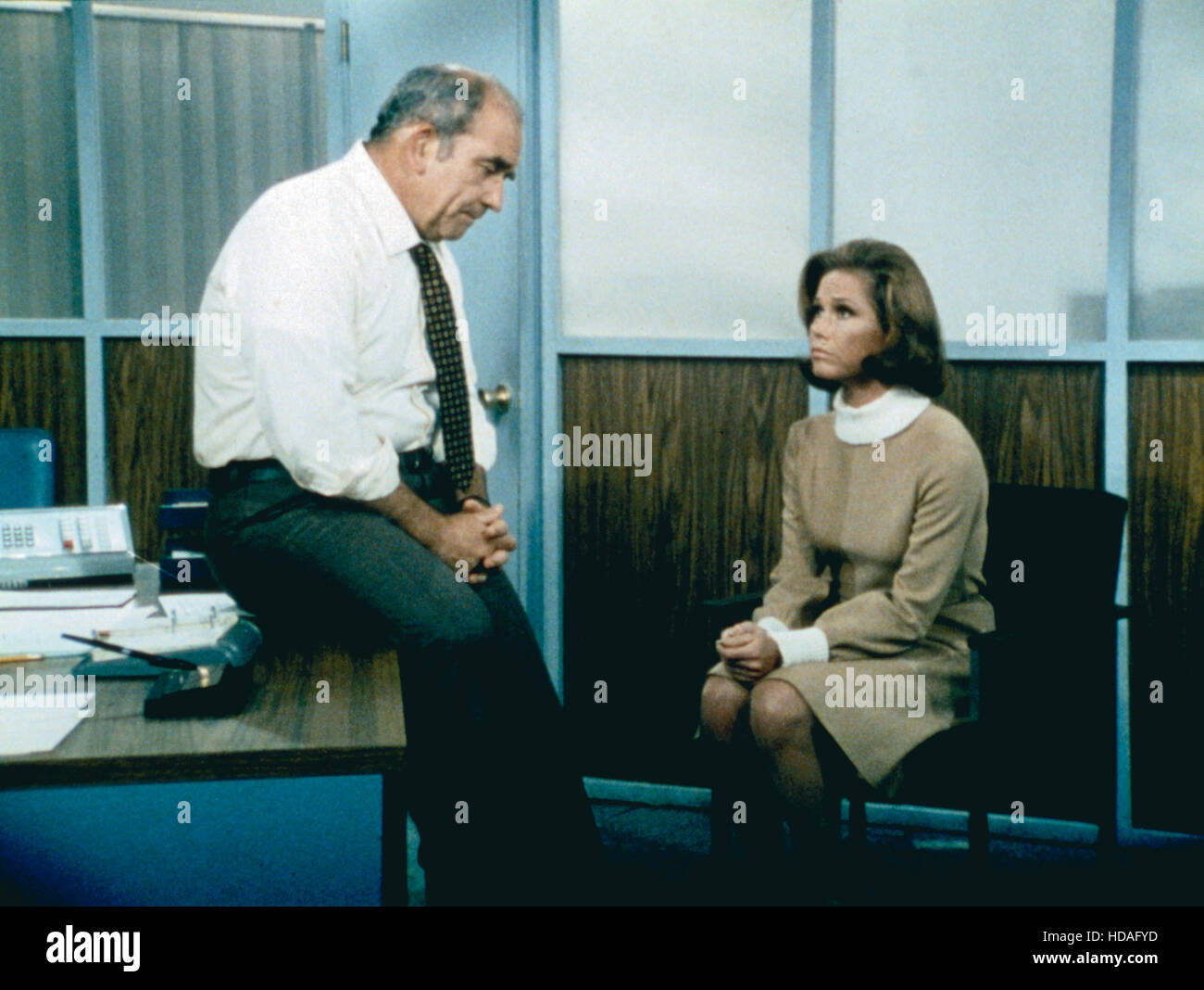 THE MARY TYLER MOORE SHOW, Ed Asner, Mary Tyler Moore, 'Will Mary ...