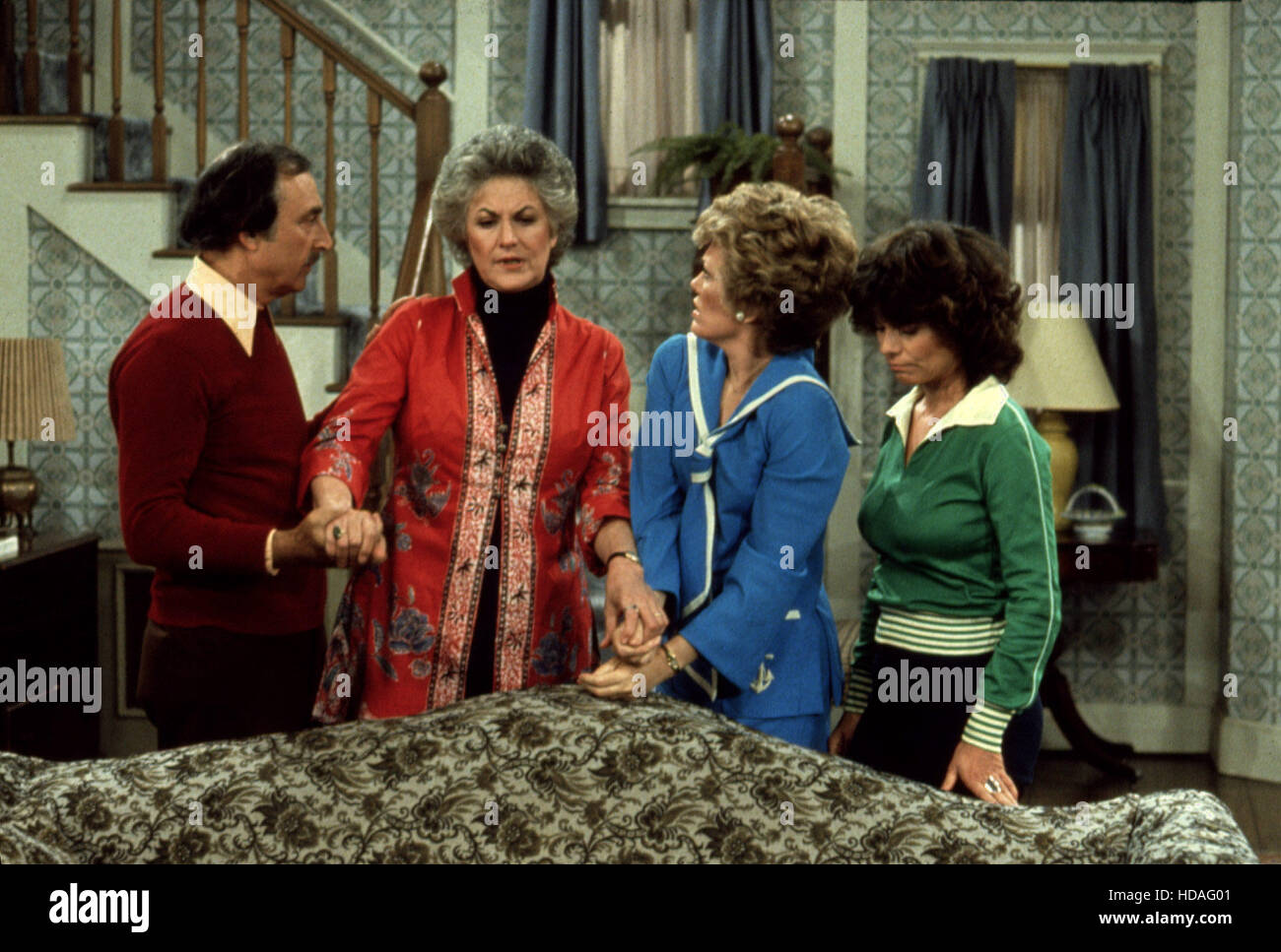 MAUDE, Bill Macy, Bea Arthur, Rue McClanahan, Adrienne Barbeau, 1972 ...