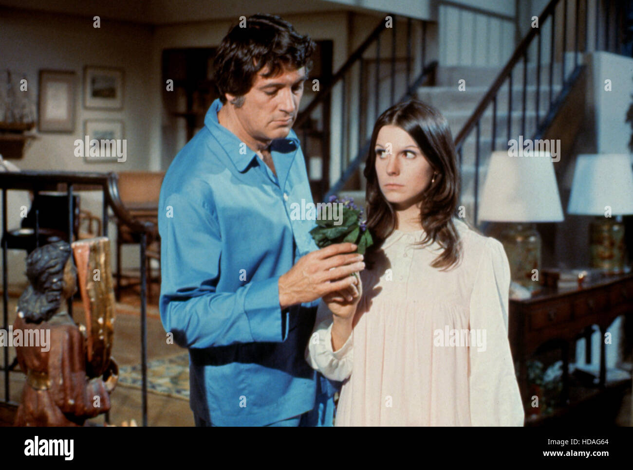 MCMILLAN & WIFE, Rock Hudson, Susan St. James, 1971-1977 Stock Photo ...