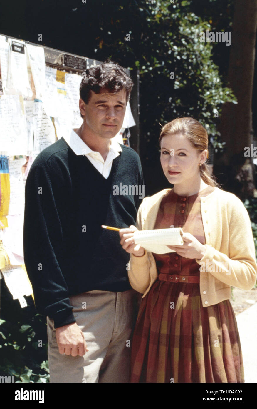 MESSAGE FROM NAM, from left: Steven Eckholdt, Jenny Robertson, 1993 ...