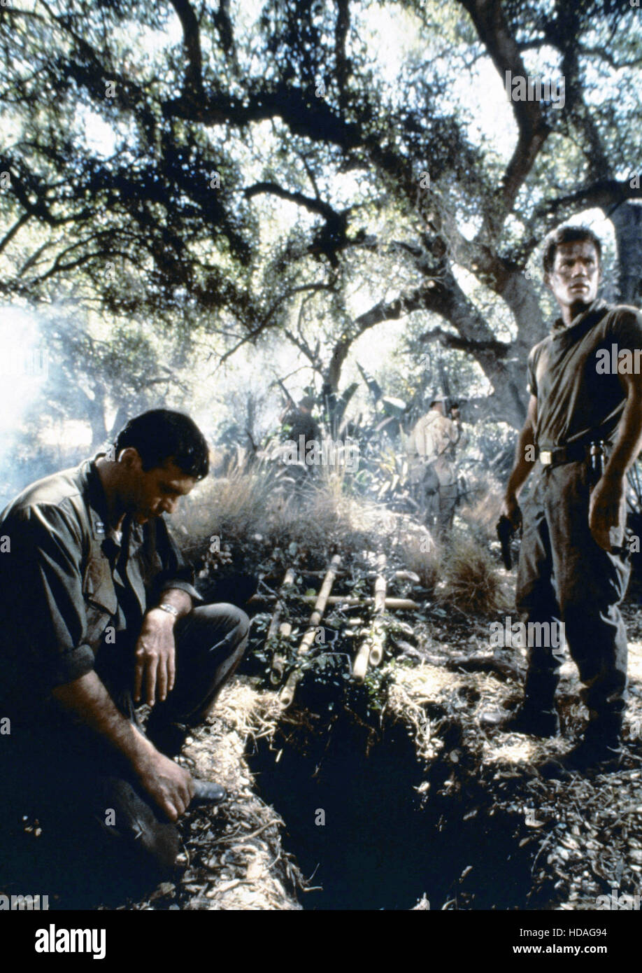 MESSAGE FROM NAM, from left: Ted Marcoux, Nick Mancuso, 1993, © NBC ...