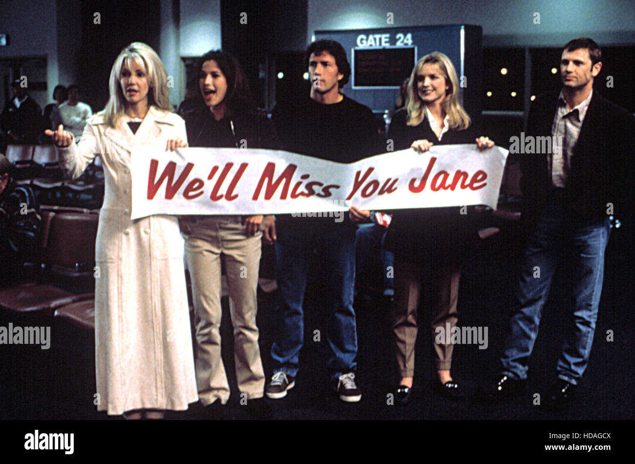 MELROSE PLACE, Heather Locklear, ?, Andrew Shue, Courtney Thorne-Smith ...