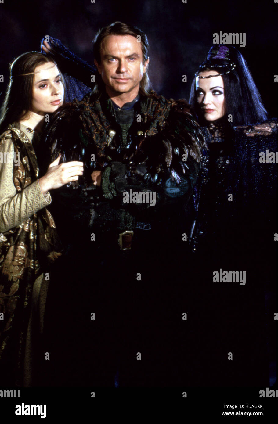 MERLIN, Isabella Rossellini, Sam Neill, Miranda Richardson, 1998 ...