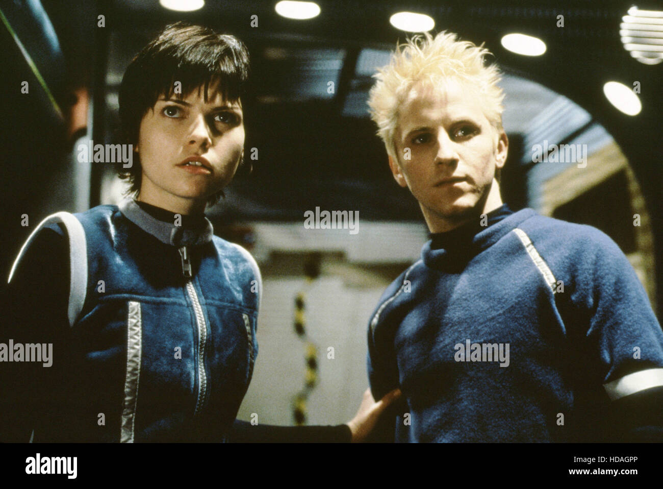 MISSION GENESIS (aka DEEPWATER BLACK), from left: Nicole de Boer, Gordon Michael Woolvett, 1997 ...