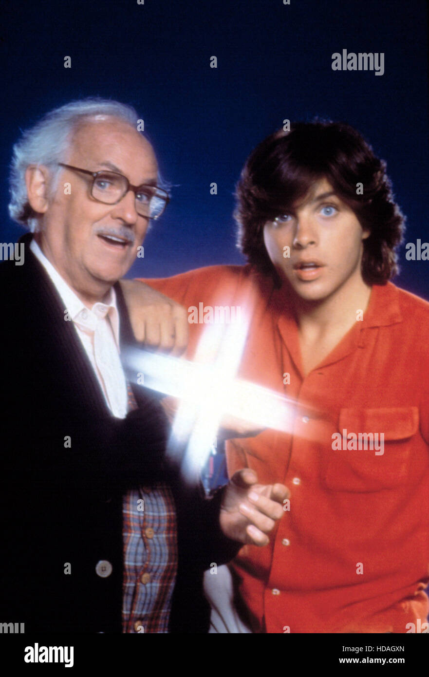 MR. MERLIN, Barnard Hughes, Clark Brandon, 1981-82, © Columbia TriStar ...