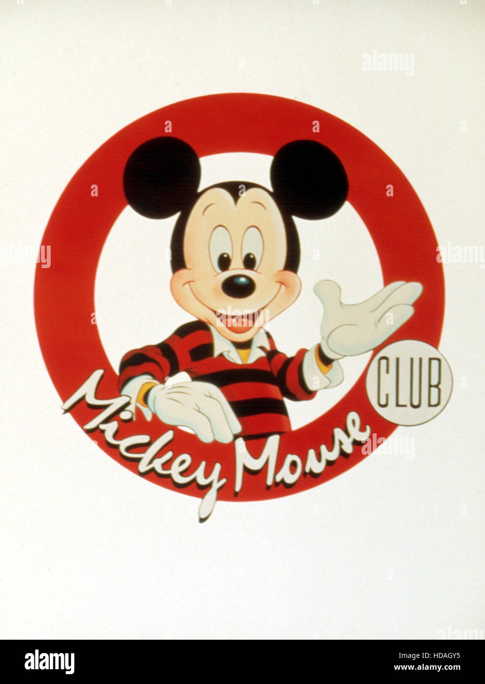 MICKEY MOUSE CLUB, Mickey Mouse, 1955-1959 Stock Photo - Alamy