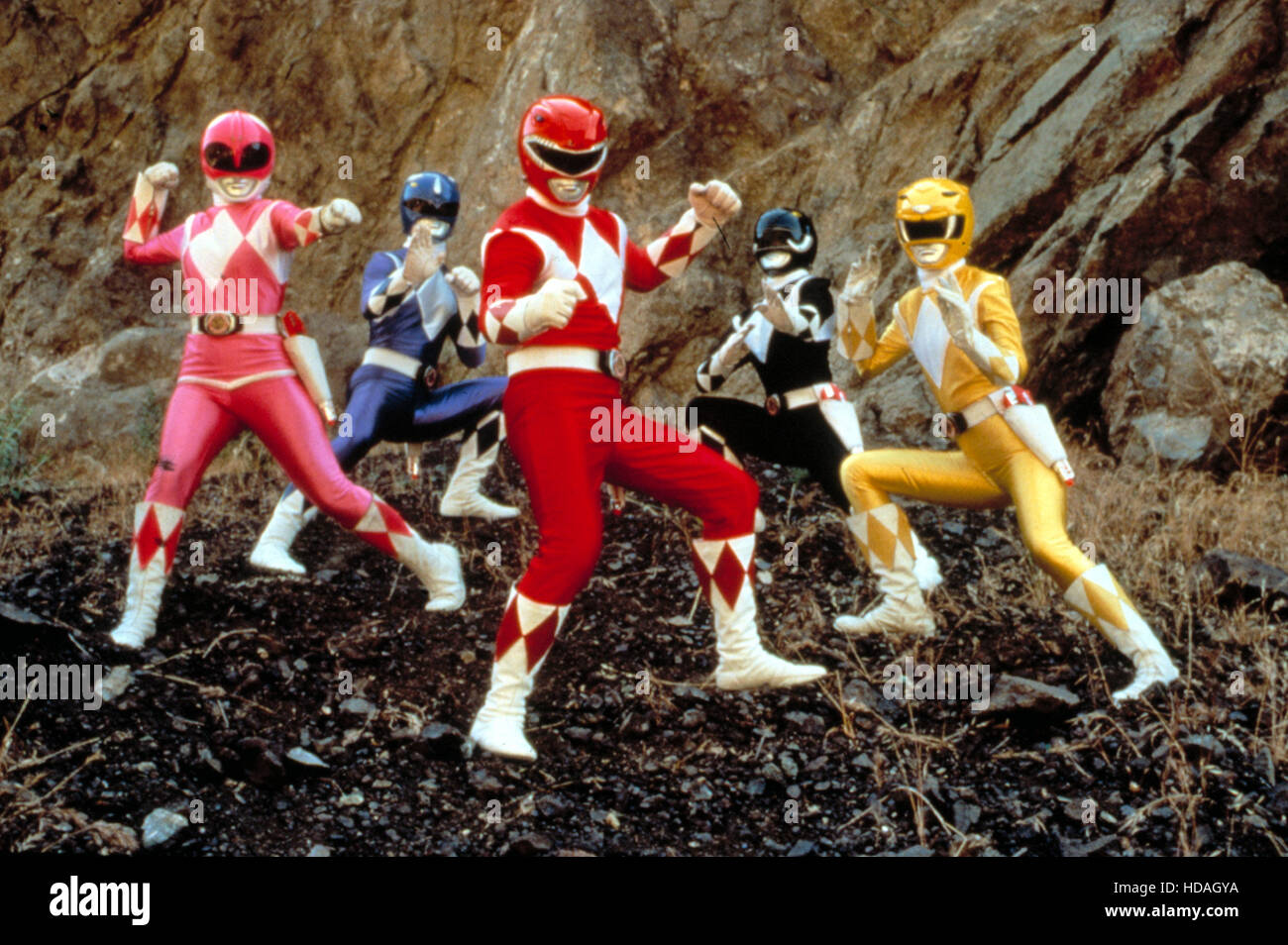 MIGHTY MORPHIN' POWER RANGERS, 1993-1996 Stock Photo - Alamy