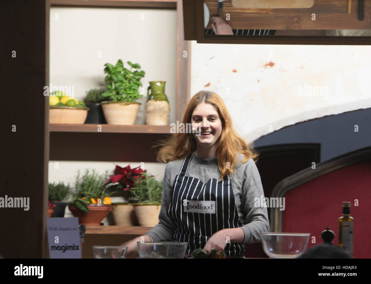 London, UK. 10th December, 2016. Sophie Goodwin and Barney Desmazery ...