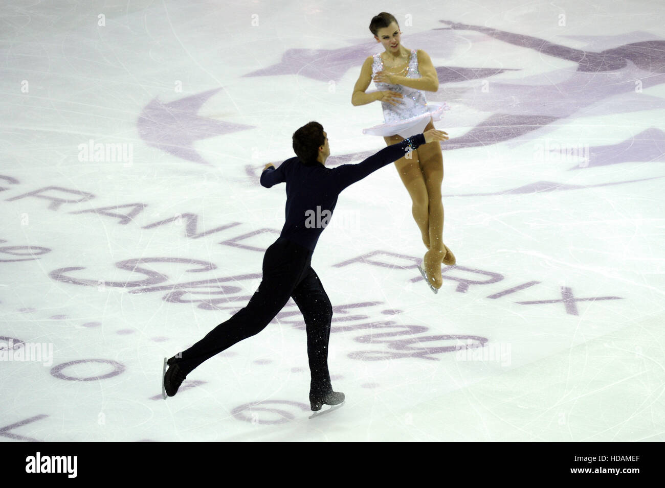 10.12.2016. Marseille, France. ISU Figure Skating Artistic Finals. Anna ...