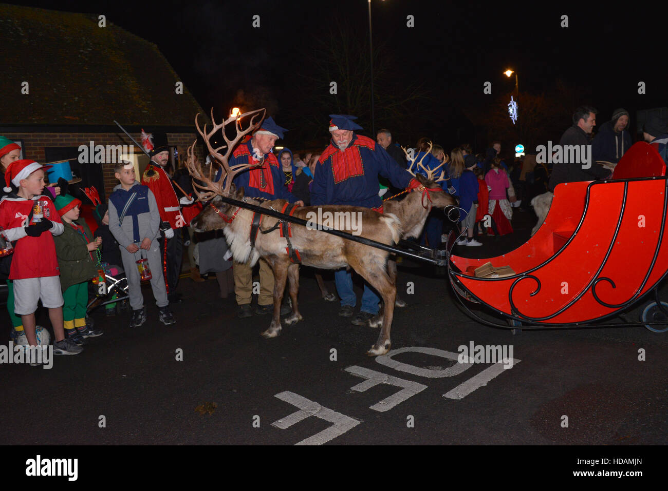 Rye, East Sussex, UK. 10th Dec, 2016. Popular Christmas celebration in ...