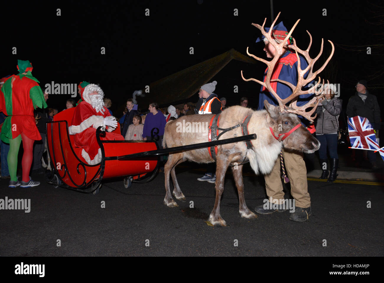 Rye, East Sussex, UK. 10th Dec, 2016. Popular Christmas celebration in ...