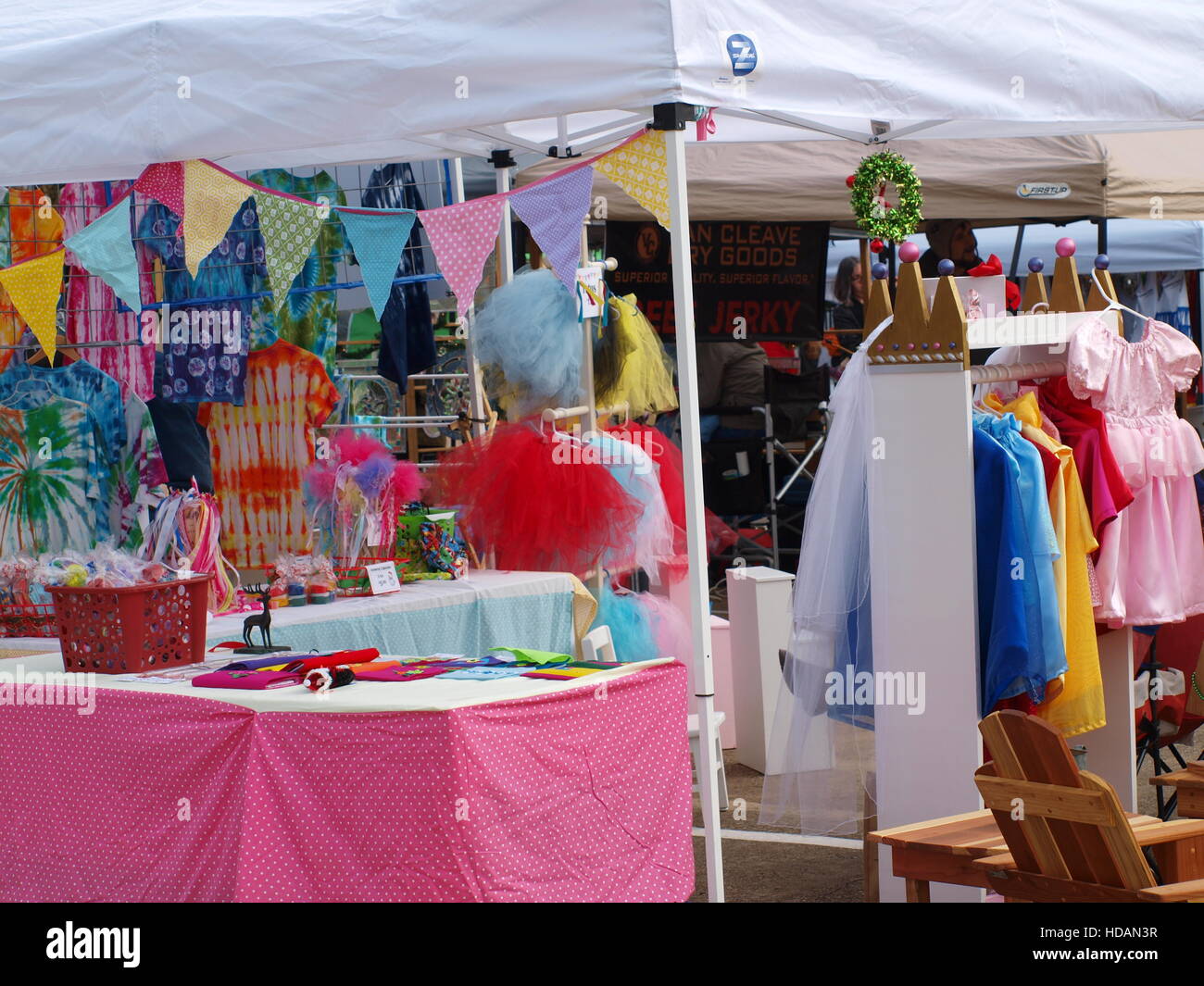 Open Air Farmers Market Stock Photo - Alamy