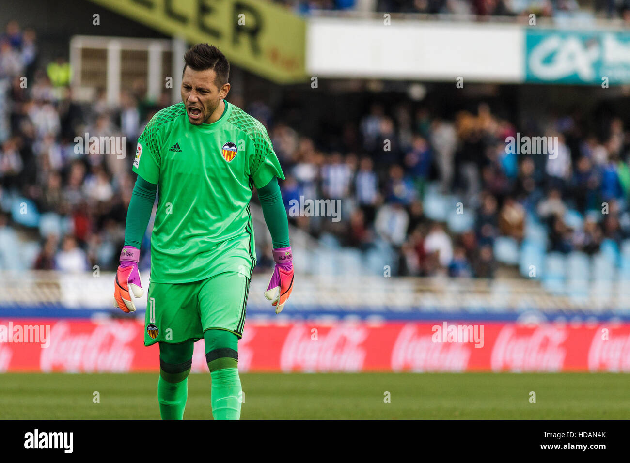Valencia cf goalkeeper diego alves hi-res stock photography and images ...