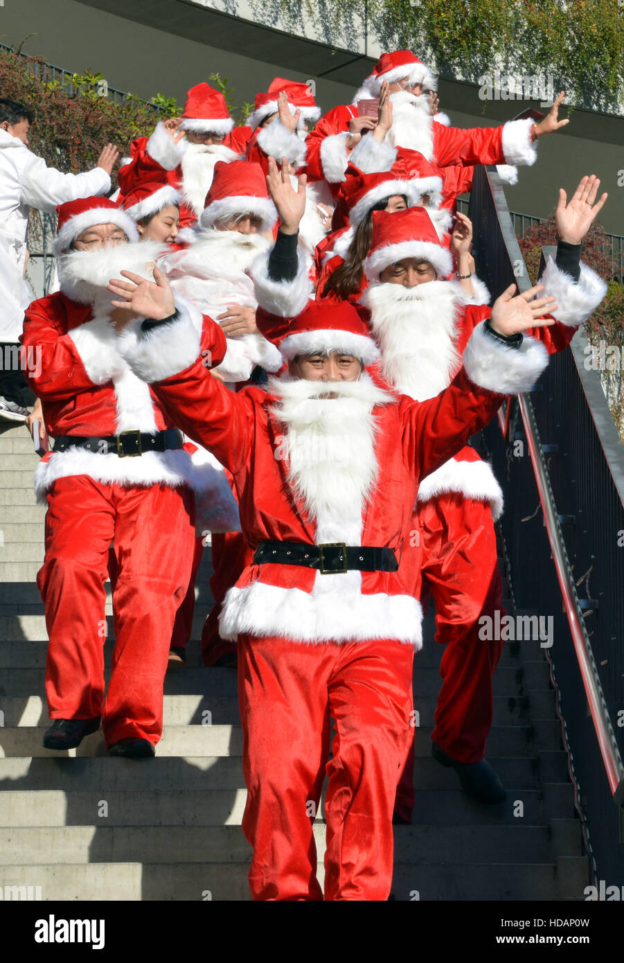 Tokyo, Japan. 10th Dec, 2016. 100 employees from Japanese toy makers in ...