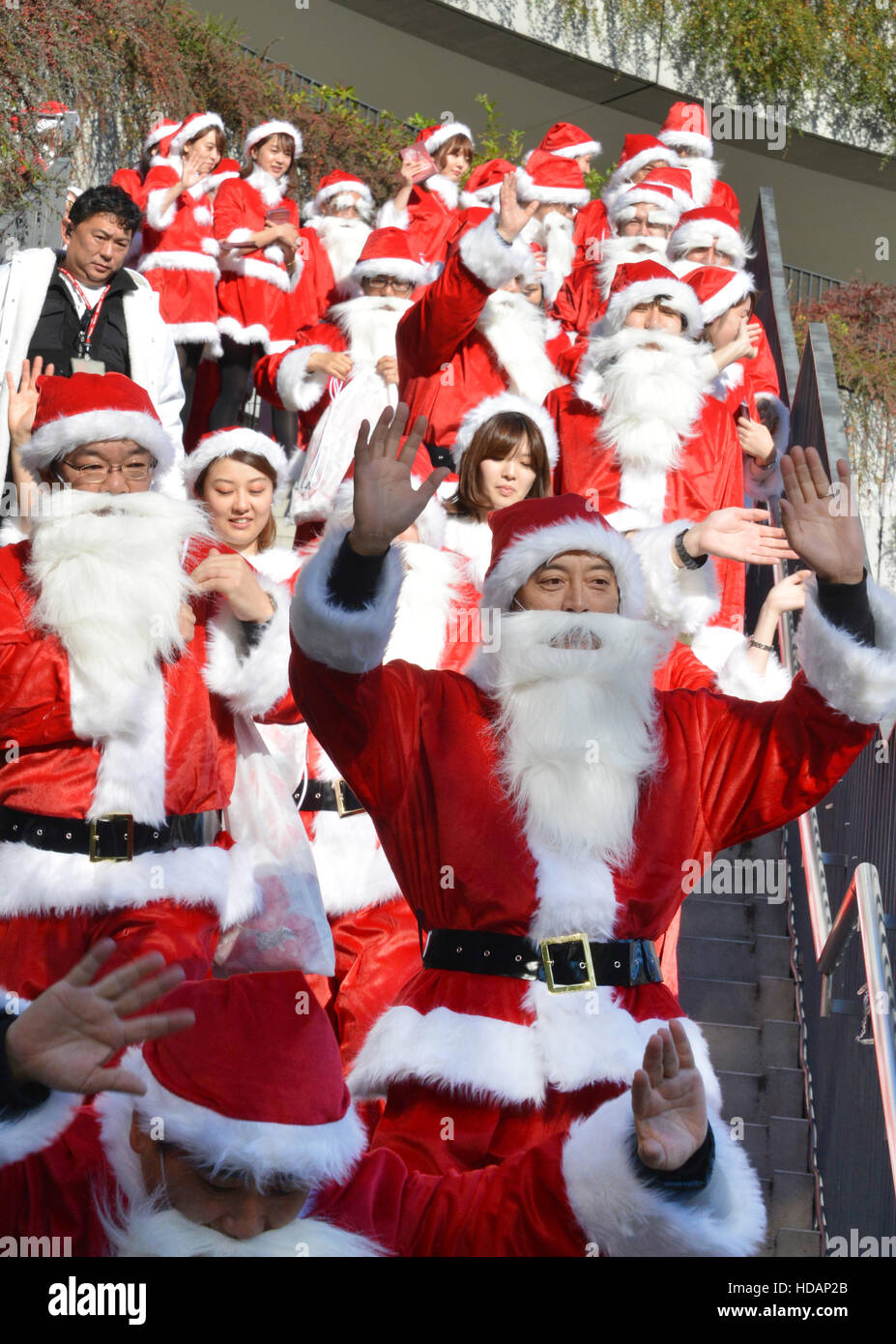 Tokyo, Japan. 10th Dec, 2016. 100 employees from Japanese toy makers in ...