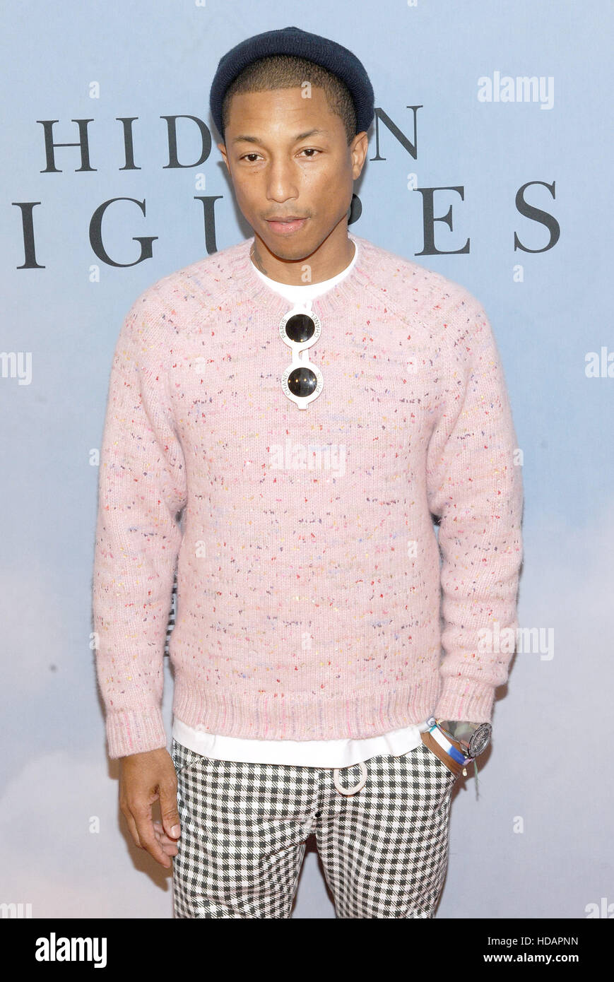 NEW YORK, NY - DECEMBER 10: Pharrell Williams attends the 'Hidden ...