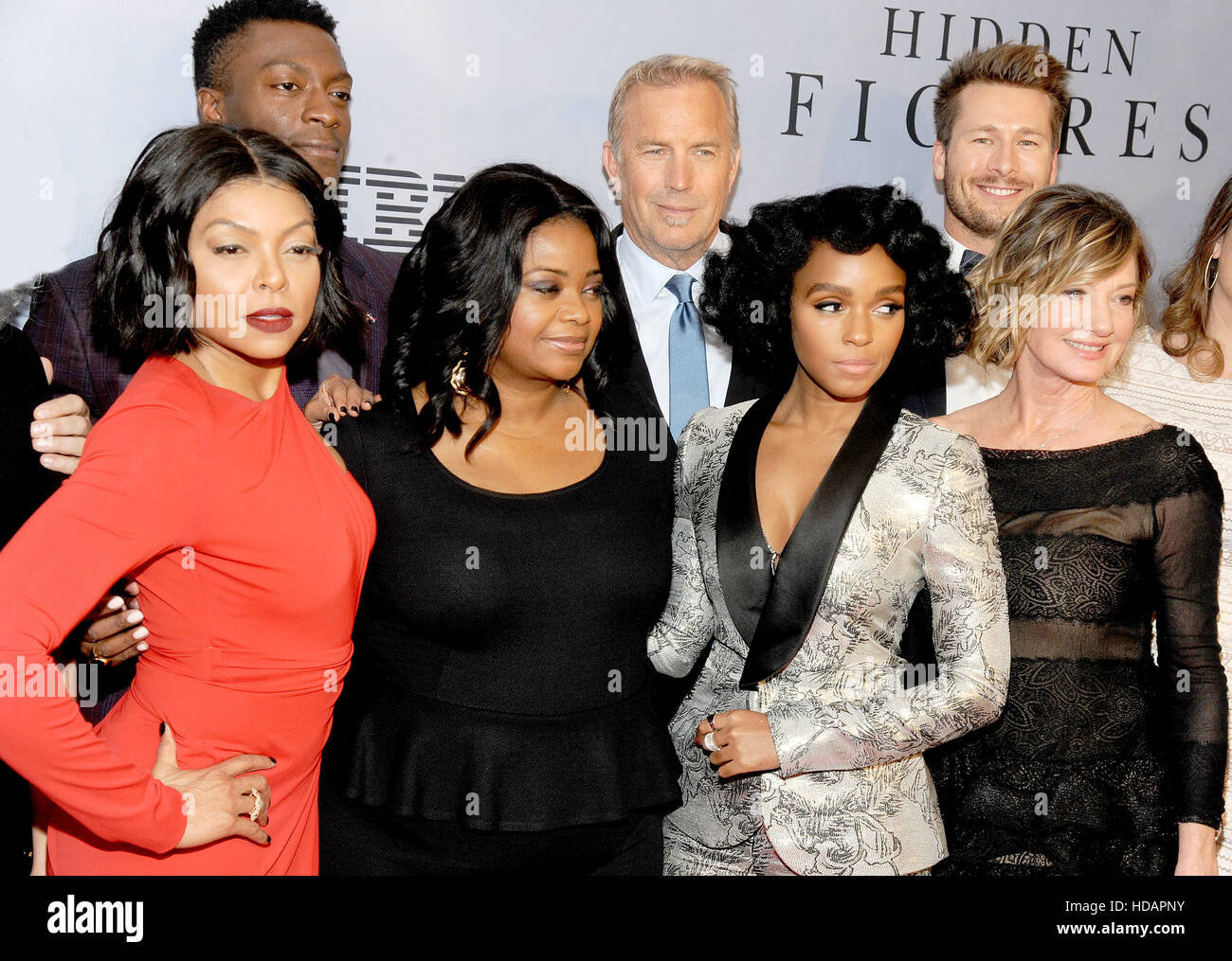 NEW YORK, NY - DECEMBER 10: Taraji P. Henson, Aldis Hodge, Octavia ...