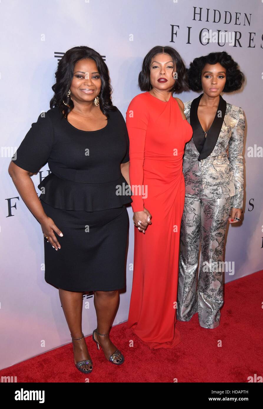New York, NY, USA. 10th Dec, 2016. Octavia Spencer, Taraji P. Henson ...
