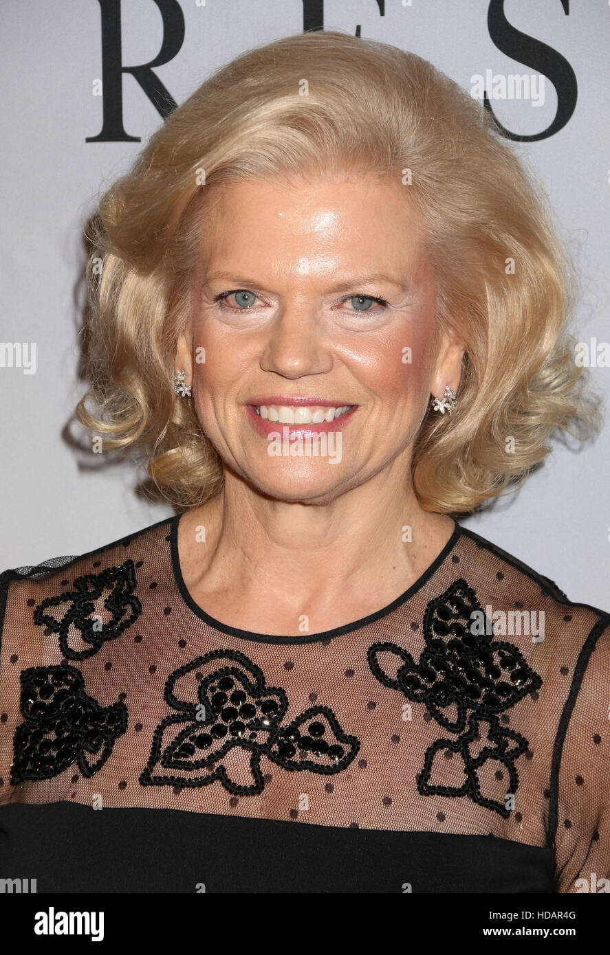 New York, New York, USA. 10th Dec, 2016. IBM CEO GINNI ROMETTY attends ...