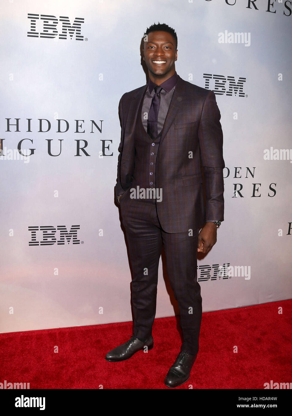 New York, New York, USA. 10th Dec, 2016. Actor ALDIS HODGE attends the ...