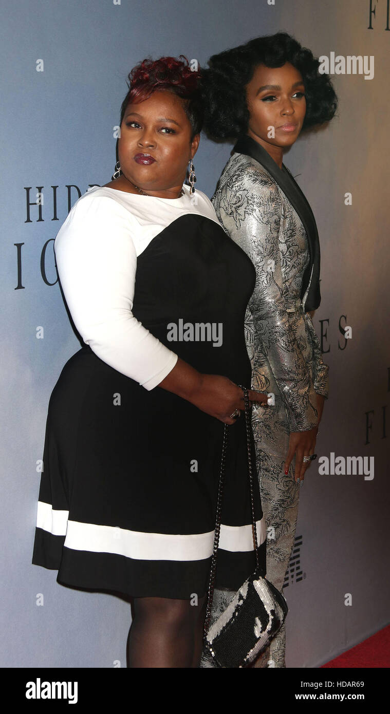 New York, New York, USA. 10th Dec, 2016. Singer JANELLE MONAE and her ...