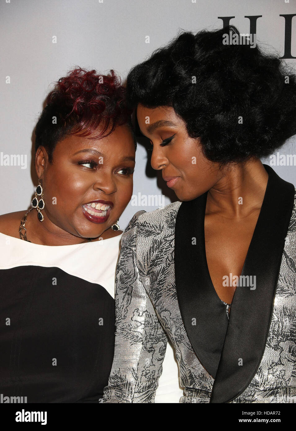 New York, New York, USA. 10th Dec, 2016. Singer JANELLE MONAE and her ...