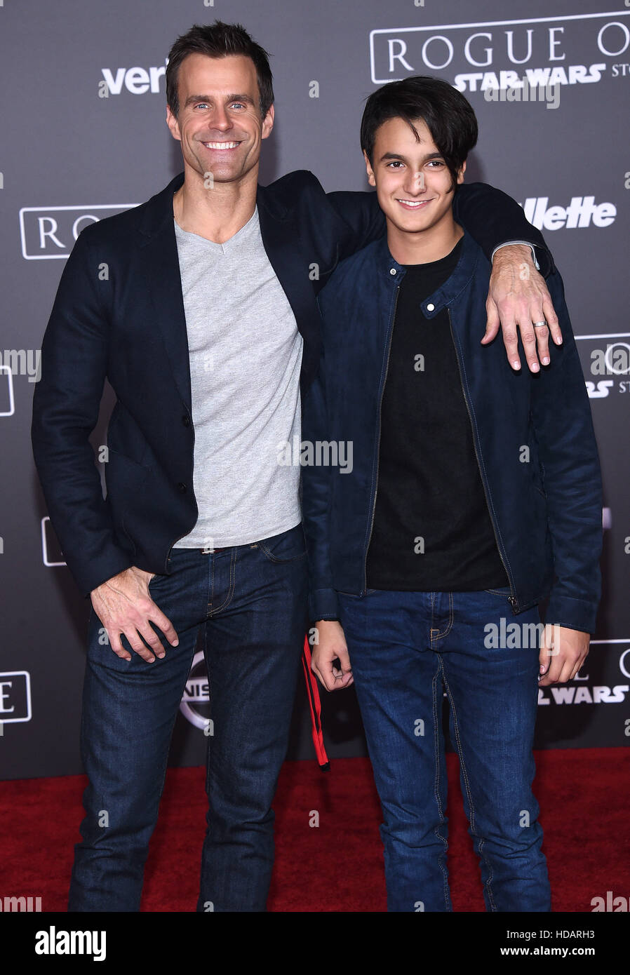 Hollywood, California, USA. 11th Dec, 2016. Cameron Mathison and Lucas ...
