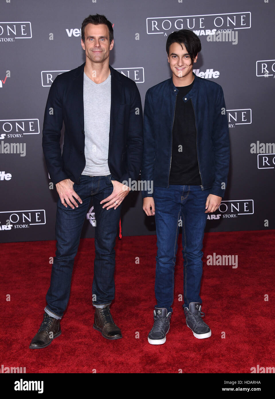 Hollywood, California, USA. 11th Dec, 2016. Cameron Mathison and Lucas ...