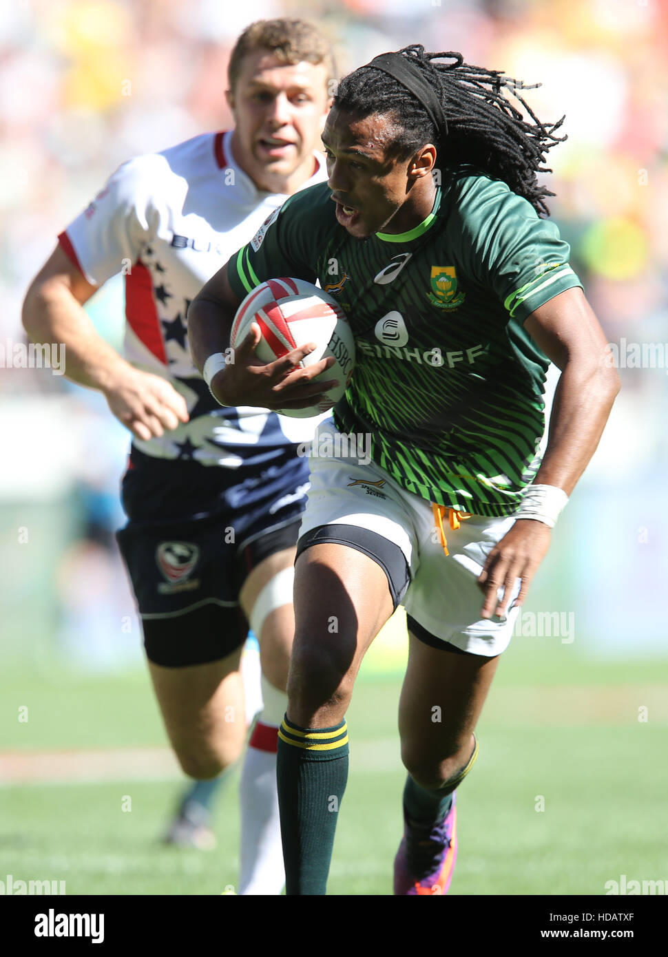 Cape Town, South Africa. 10th December 2016. Cecil Afrika of South ...