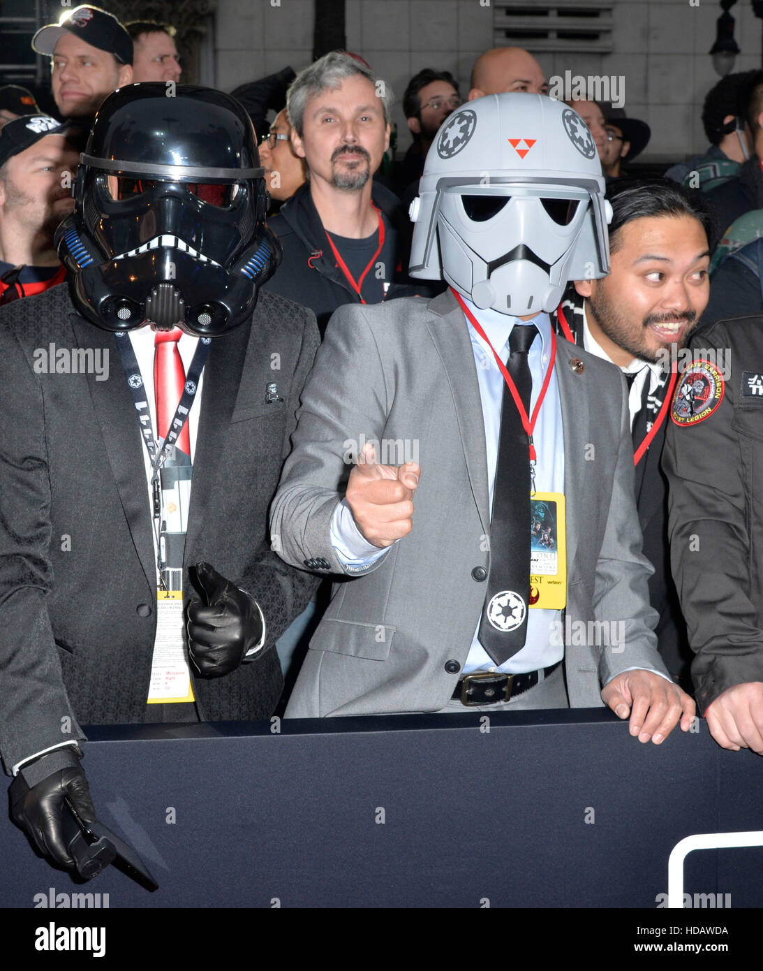 HOLLYWOOD, CA - DECEMBER 10:Tony Revolari attends the Rogue One Movie ...