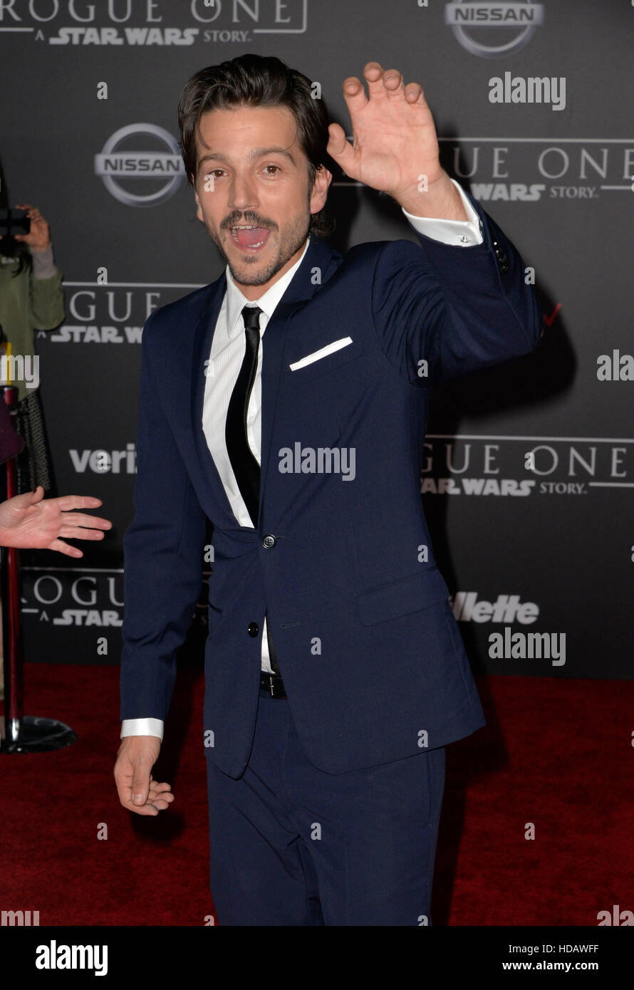 HOLLYWOOD, CA - DECEMBER 10:Tony Revolari attends the Rogue One Movie ...
