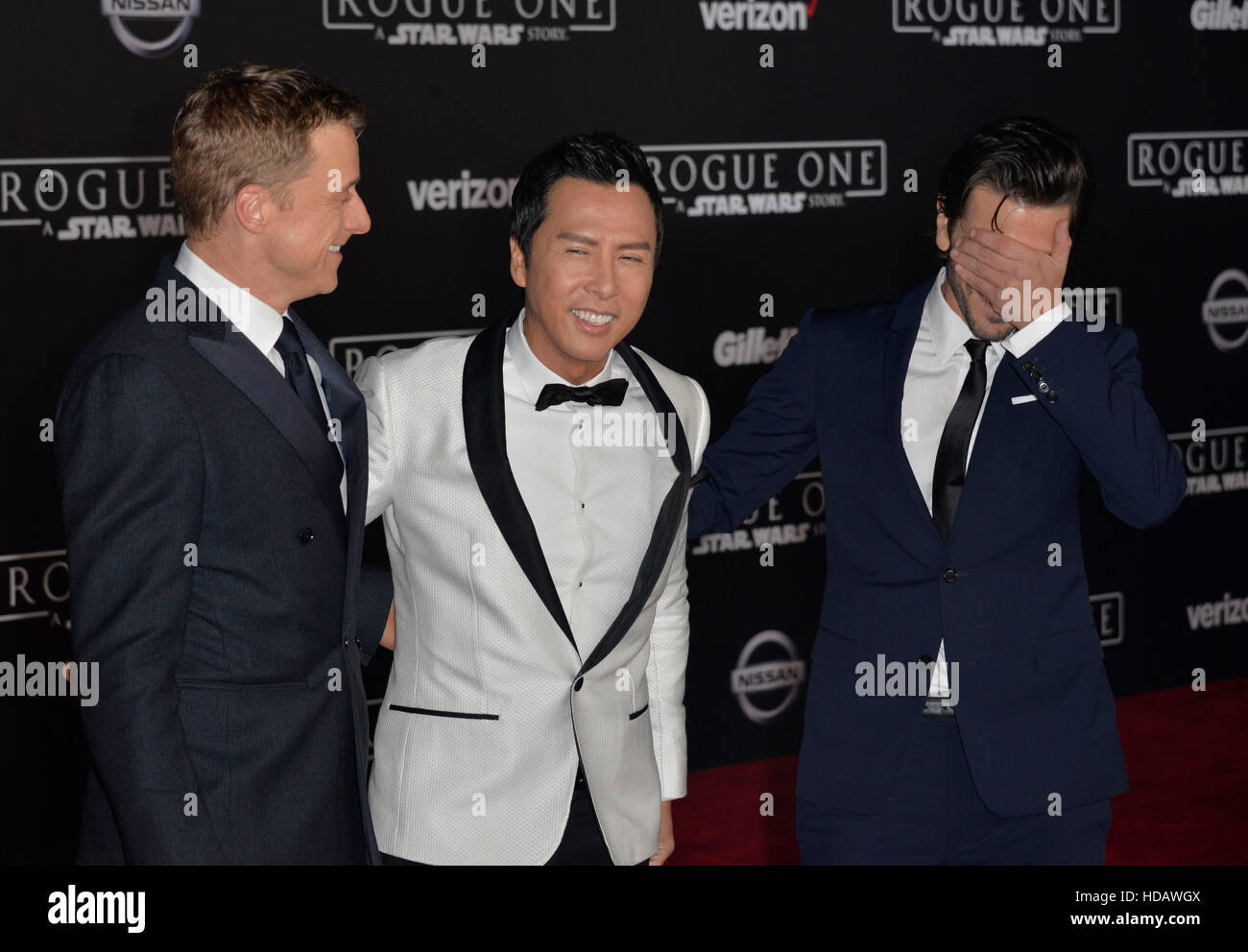 HOLLYWOOD, CA - DECEMBER 10:Tony Revolari attends the Rogue One Movie ...