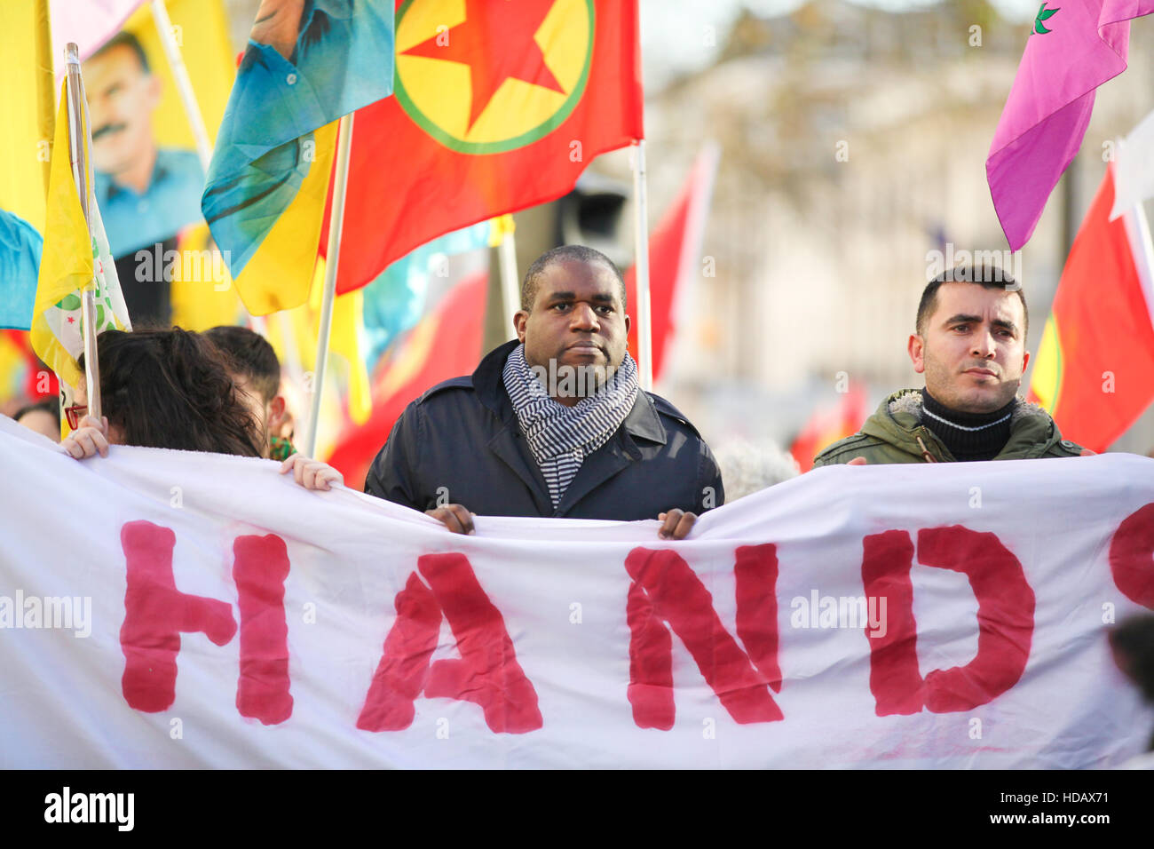 Turkish Embassy , London, UK 11 Dec 2016 - David Lammy MP for Tottenham ...