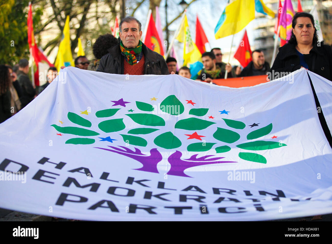 Kurdistan kurds turks turkish embassy hi-res stock photography and ...