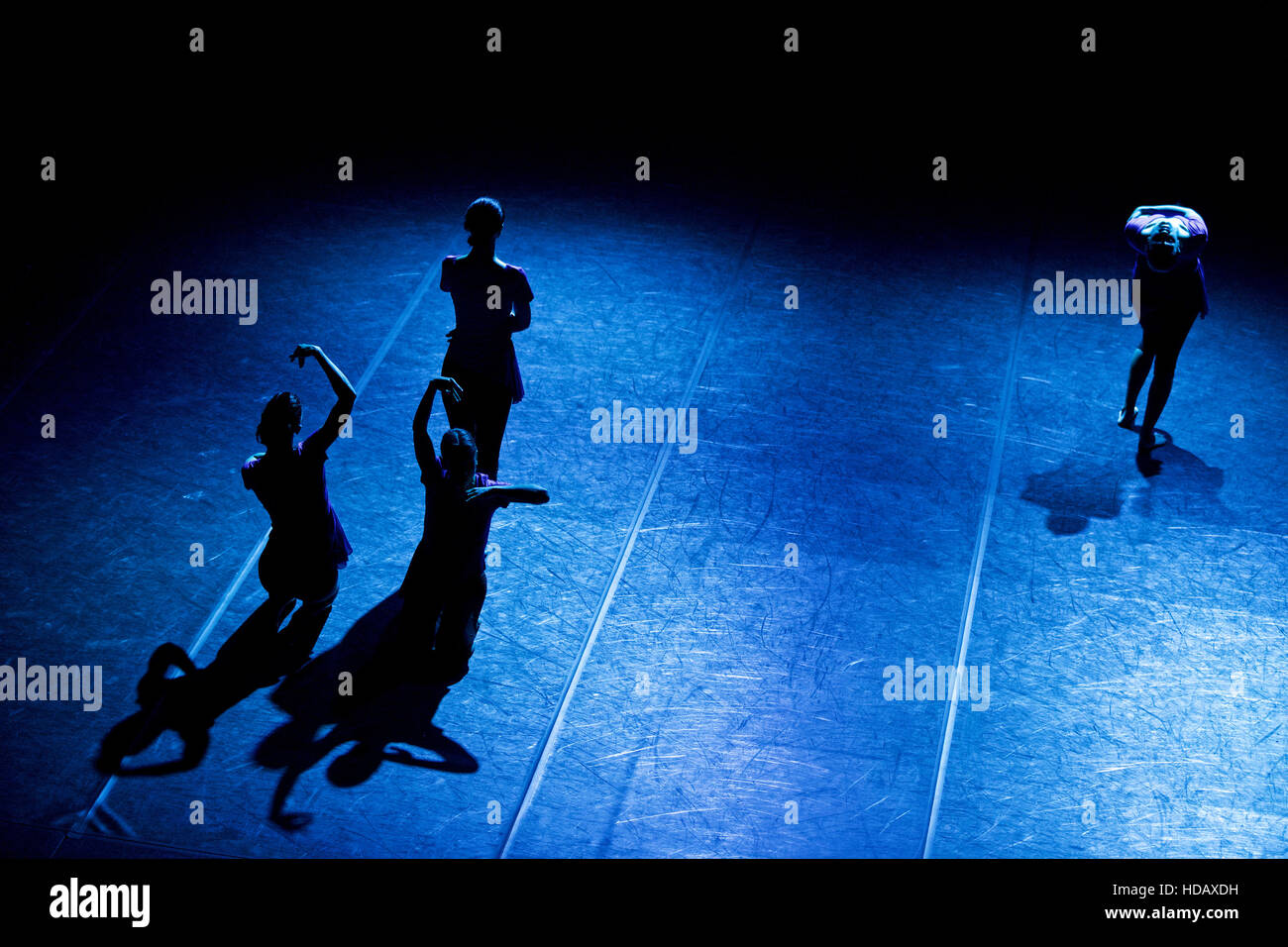 Rome, Italy. 10th Dec, 2016. Performers dance during the dancing show ...