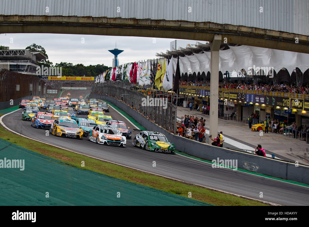 Sao Paulo, Brazil. 11th Dec, 2016. 12th race of Brazilian Stock Car V8 ...