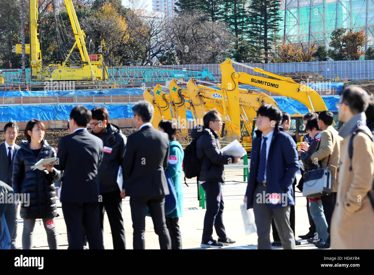 General view, DECEMBER 11, 2016 : Groundbreaking ceremony for the new ...