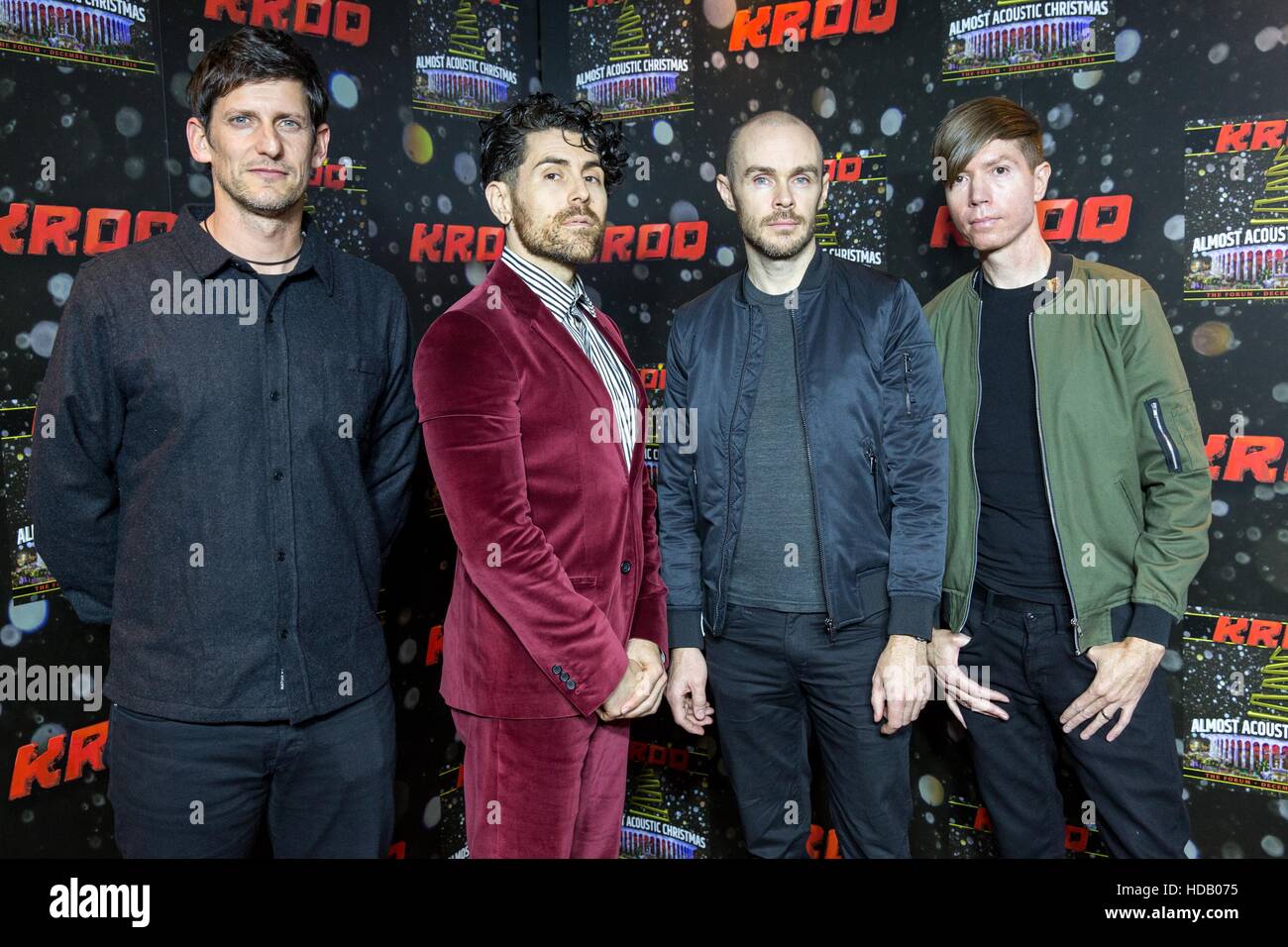 Inglewood, California, USA. 10th Dec, 2016. ADAM CARSON, DAVEY HAVOK ...