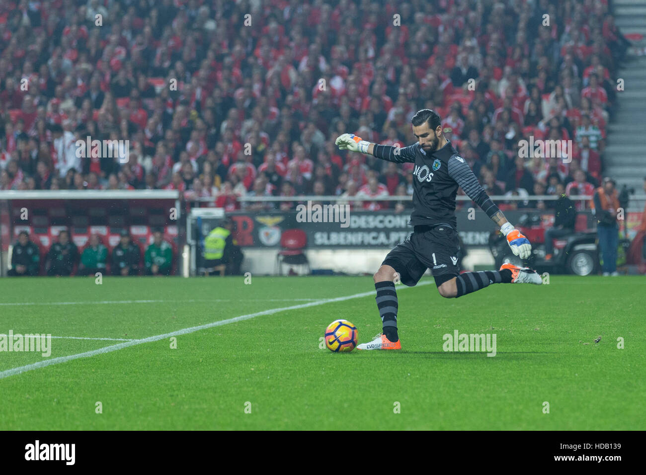 Sporting Lisbon Goalkeeper Rui Patricio High Resolution Stock ...