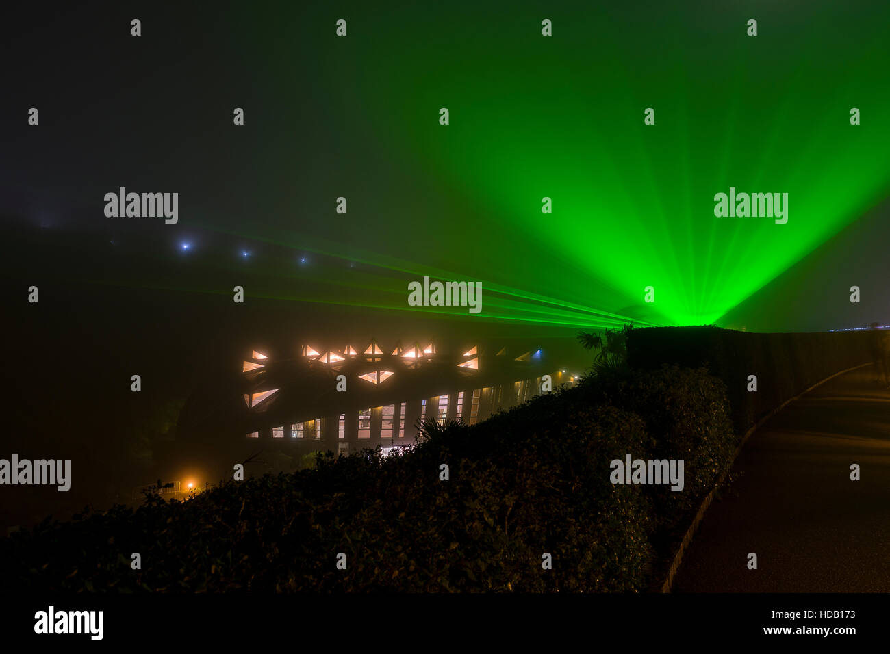 Eden project light and sound event hi-res stock photography and images ...