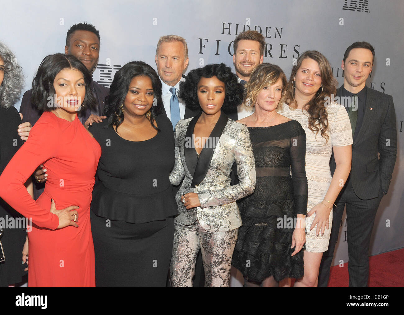 New York, USA. 10th Dec, 2016. Taraji P. Henson, Aldis Hodge, Octavia ...