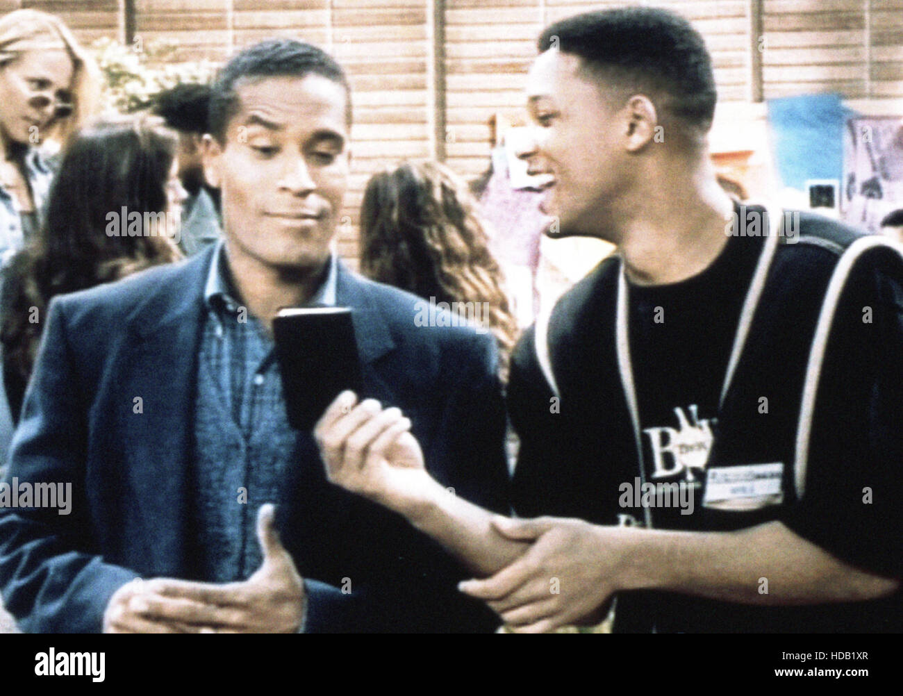 THE FRESH PRINCE OF BEL-AIR, (from left): Phil Morris, Will Smith ...