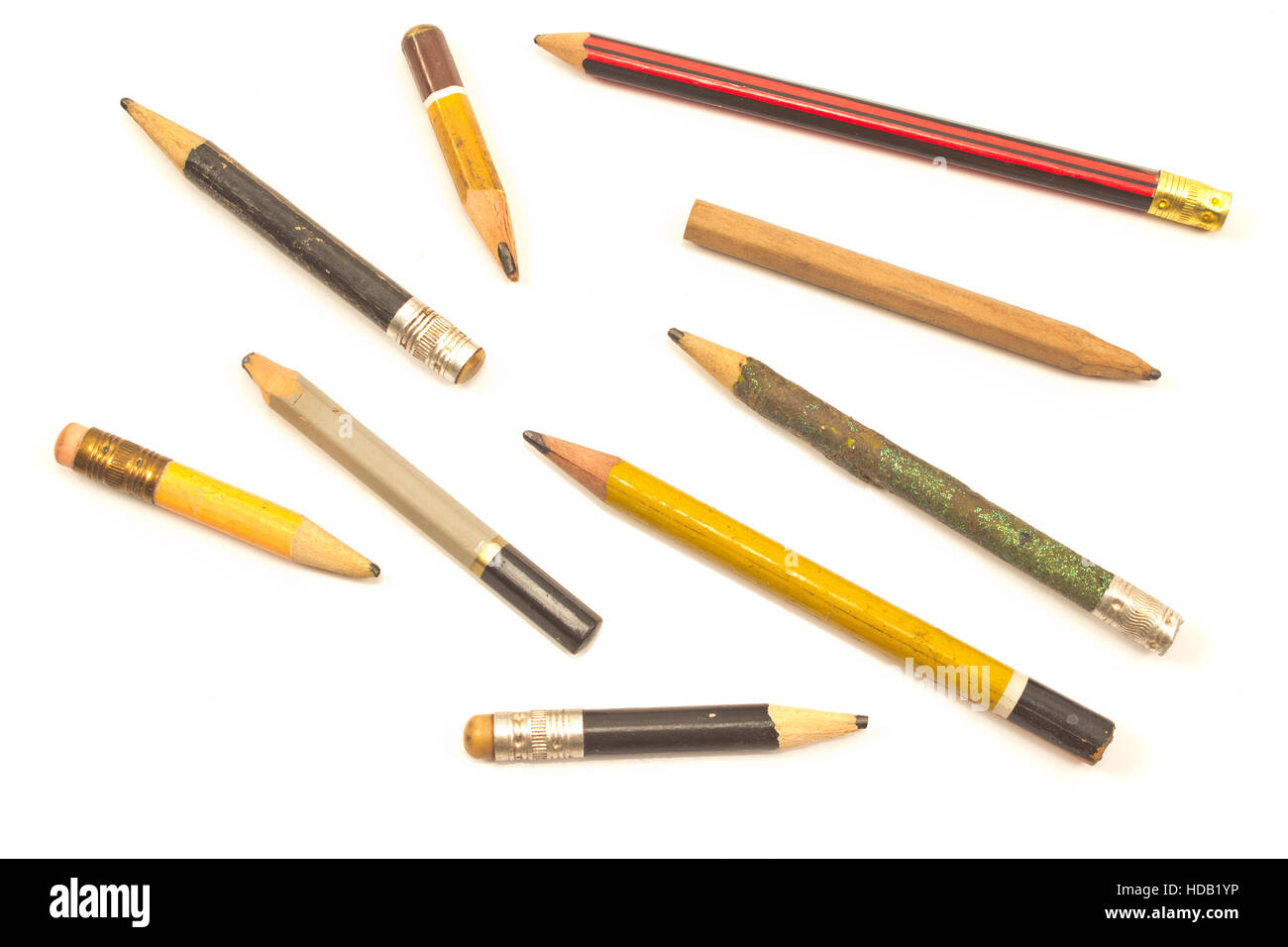 Old pencil Cut Out Stock Images & Pictures - Alamy