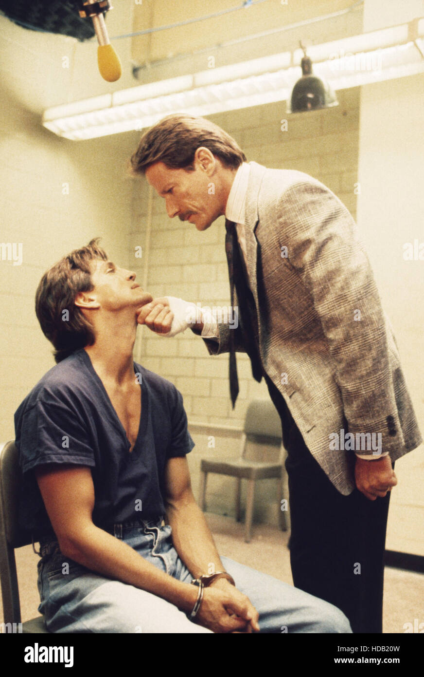 FUGITIVE AMONG US, from left: Eric Roberts, Peter Strauss, 1992, © CBS ...