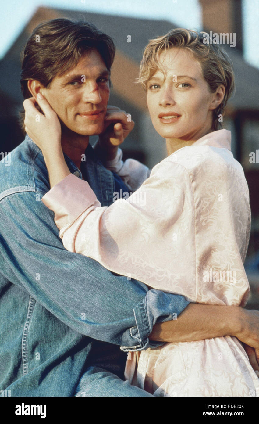 FUGITIVE AMONG US, from left: Eric Roberts, Lauren Holly, 1992, © CBS ...