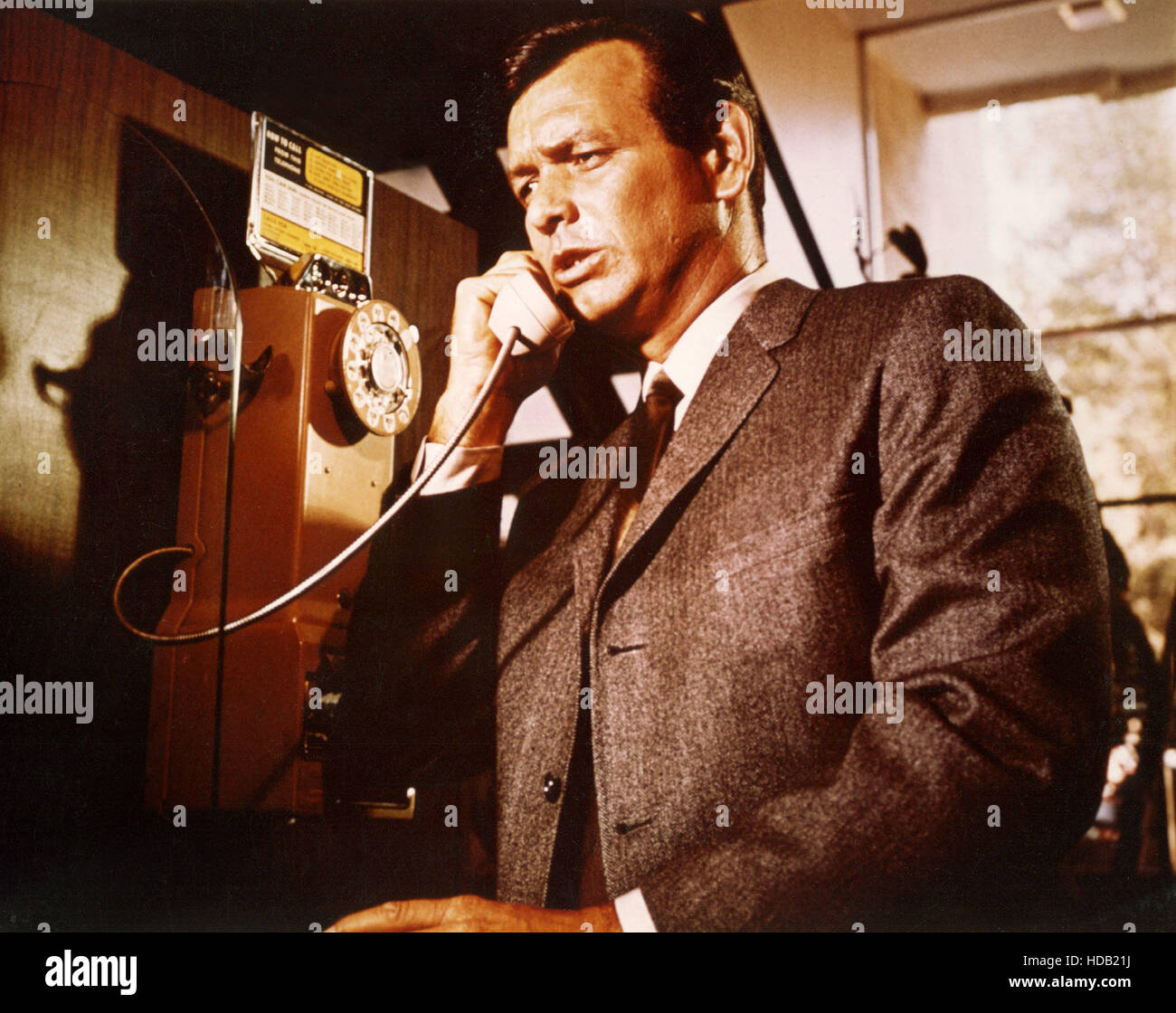 FUGITIVE, David Janssen, 1963-1967 Stock Photo - Alamy