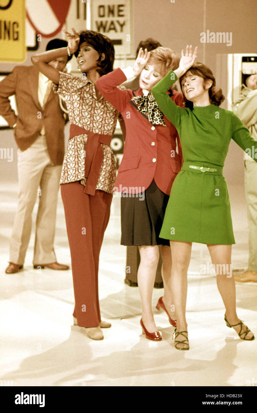 THE FUNNY SIDE, from left: Teresa Graves, Jenna McMahon, Pat Finley ...