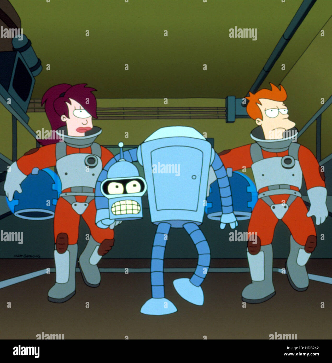 FUTURAMA, Philip J. Fry, Bender, Leela, 1999-present. TM and Copyright ...