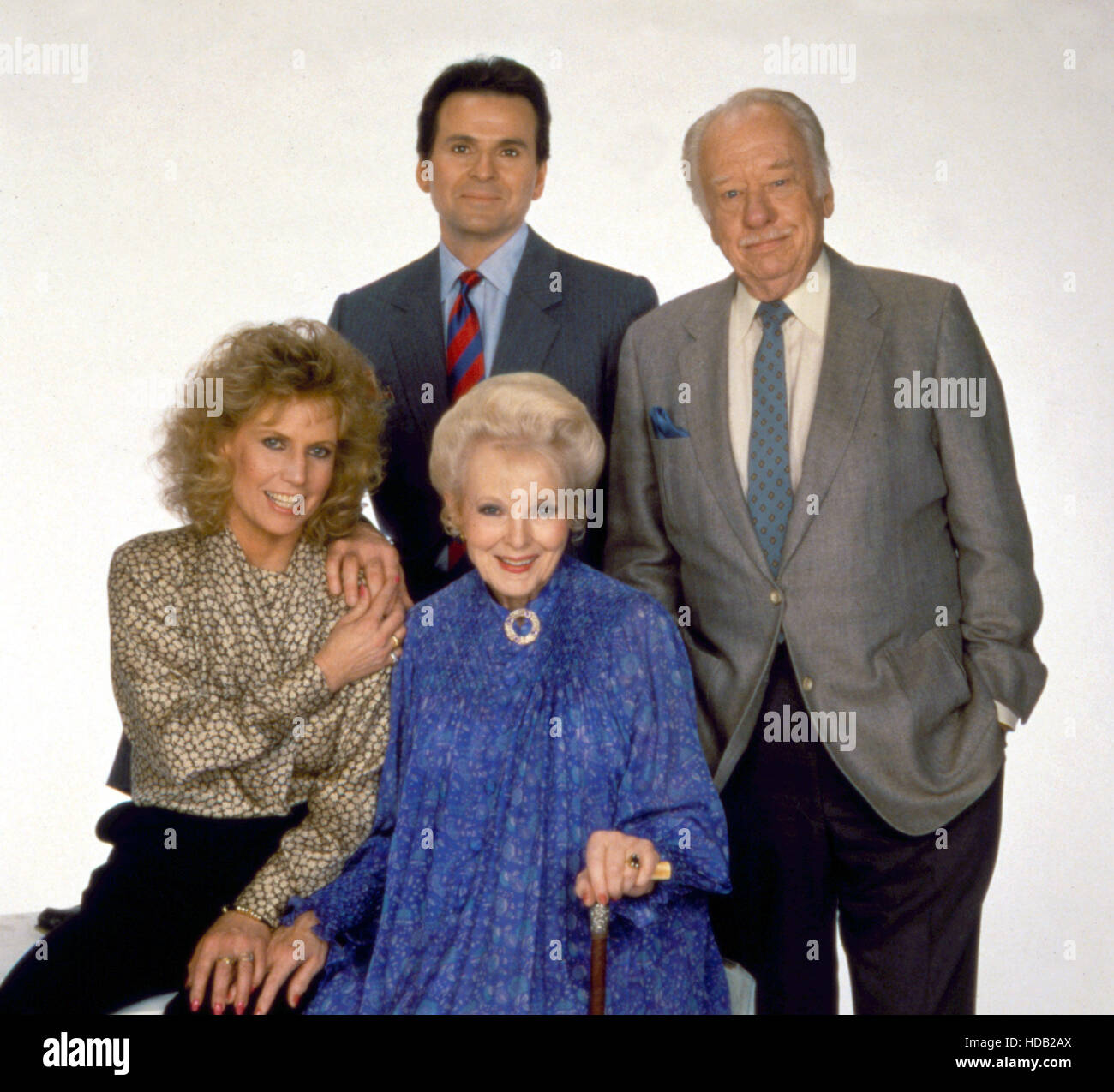 GENERAL HOSPITAL, David Lewis, Stuart Damon, Anna Lee, Leslie Charleson ...
